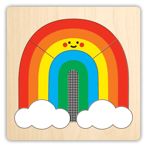 Rainbow Friends Wood Puzzle – Ruckus & Glee