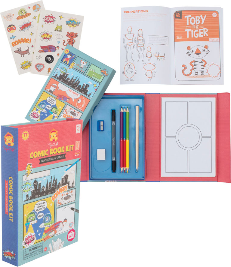 Comic Book Kit – Ruckus & Glee