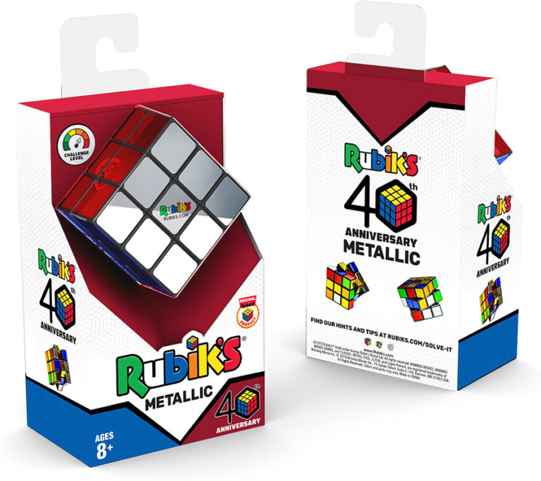 Rubik’s Cube Metallic 40th Anniversary Edition – Ruckus & Glee