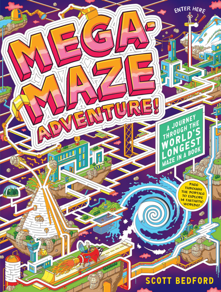 Mega-Maze Adventure! (Maze Activity Book for Kids Ages 7+): A Journey ...