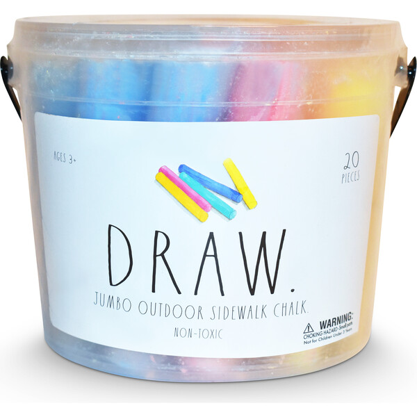 DRAW Jumbo Sidewalk Chalk – Ruckus & Glee