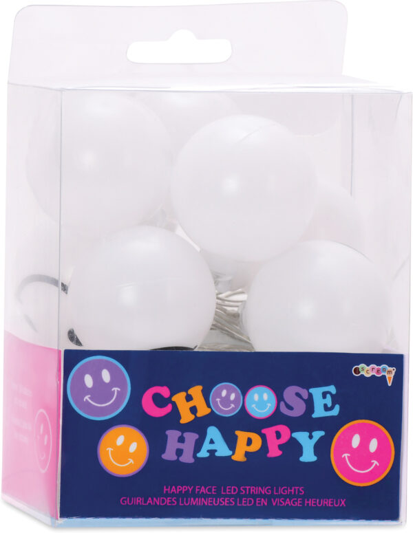Happy Face String Lights – Ruckus & Glee